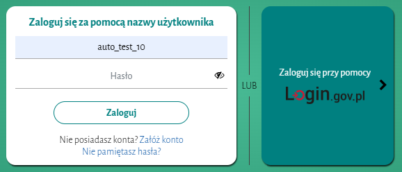 Logowanie - Instrukcja Użytkownika Systemu EWID