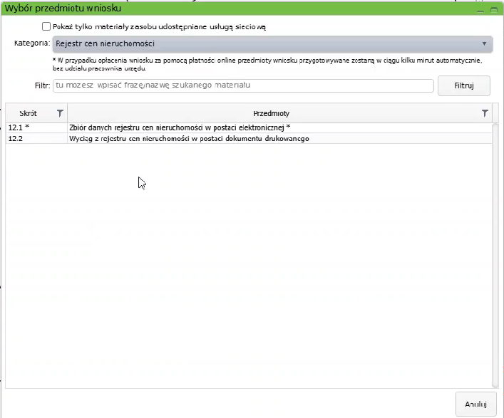 e-Usługi dla Wszystkich - Instrukcja Użytkownika Systemu EWID
