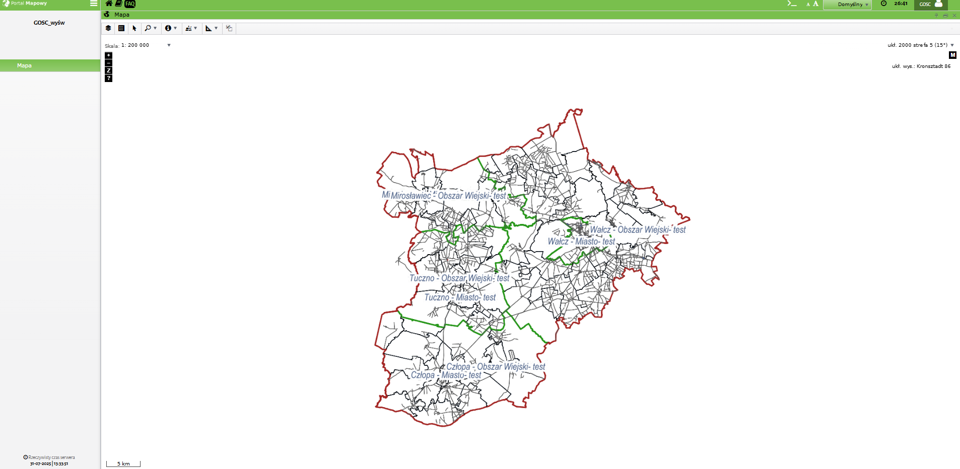 Portal Mapowy - Instrukcja Użytkownika Systemu EWID